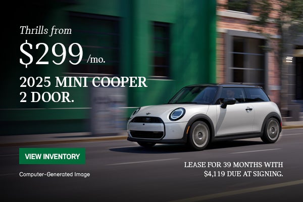 Open Road Is THE Top MINI Dealer NW of Newark